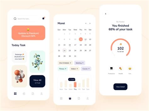 make a stunning ios android app with complex ui on flutter by antopen5