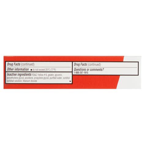 Equate Maximum Strength Daytime Cold And Flu Softgels With Acetaminophen 24 Count