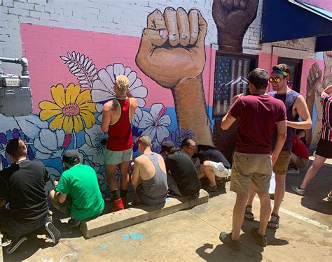 Pay It No Mind A Transgender Mural Honoring Marsha P Johnson And