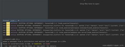 Idea搭建vueelementui前端项目elementui如何用idea启动 Csdn博客