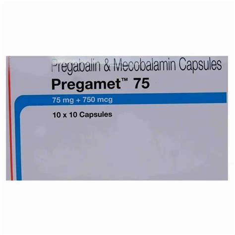 Pregabalin And Mecobalamin Capsules Color White At Best Price In