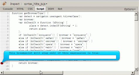 使用firefox的firebug插件进行网页js调试 Firebug使用原始变量名映射已关闭因此所有行内及悬浮提示预览均已禁用
