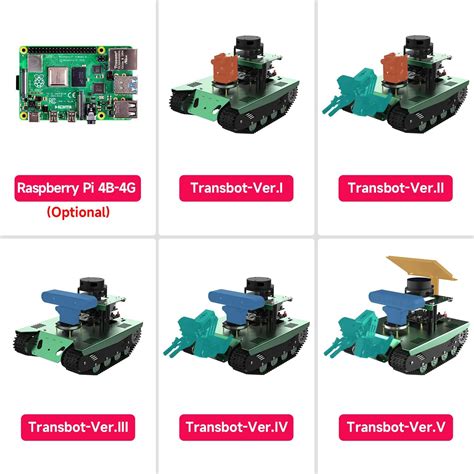 Yahboom Transbot Iii Autonomous Driving Depth Camera Chassis Robot Kit Based On Raspberry Pi 4b