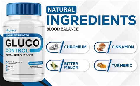 Gluco Control Capsules Glucocontrol Supplement Capsulas