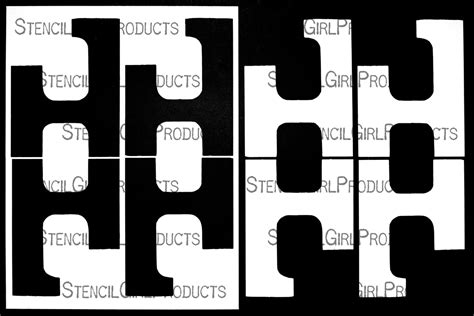 Link Stencil Sarah Short Stencilgirl Products