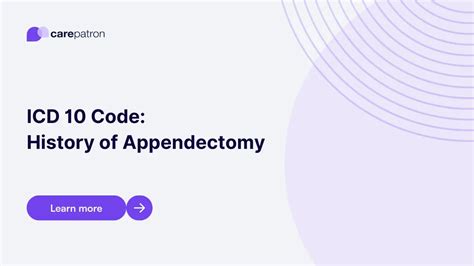 History Of Appendectomy Icd 10 Cm Codes