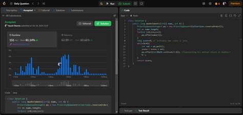 Leetcode Problem2530 Java Priorityqueue Maxscore Heapproblems Codingchallenges Tech