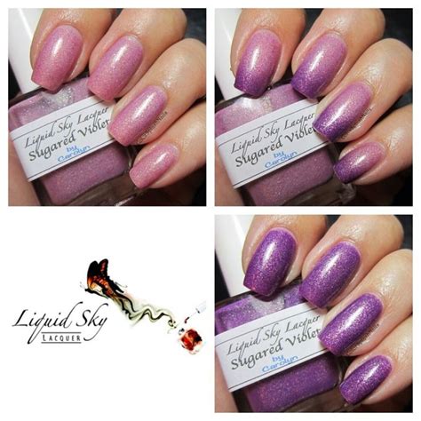 Sugared Violets Nail Polish Thermal Nail Polish Nails