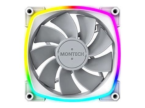 Montech RX 120 ARGB Reversed Fan 1600PWM High End Durability Silent Performance And Stunning