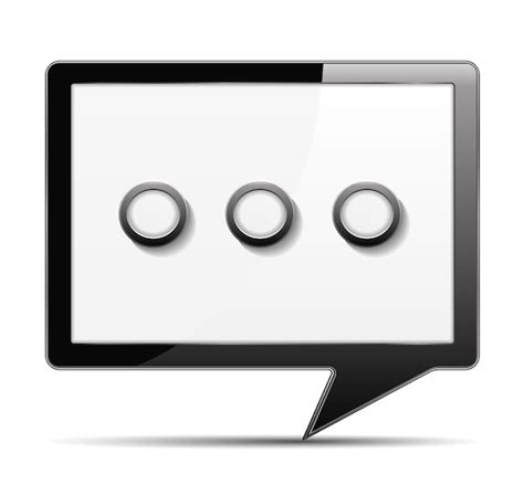 Premium Vector Speech Bubble Icon