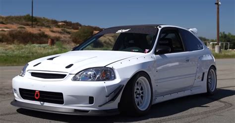 Stanced Ek Hatch Type R