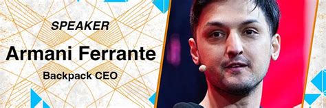 Backpack Ceo Armani Ferrante가 발표합니다 🔍 기사 내용 계획 이 기사는 Armani Ferrante의 Webx 2025 출연을