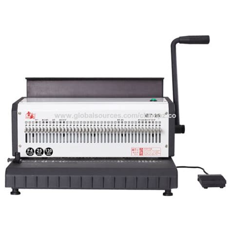 Buy Wholesale China Manufacturer Rayson Et Pitch Electric F Wire Ring Binding Machine