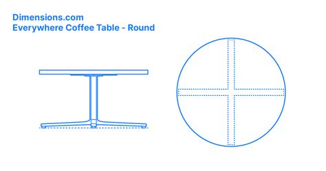 Everywhere Coffee Table Round Dimensions And Drawings
