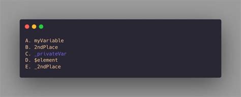 Huzaif Shaikh On Linkedin Hi 👋 Connections Which Of The Following Is An Incorrect Variable Name