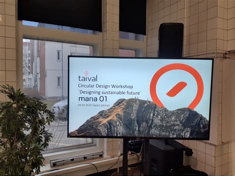 Circular Design Workshop “designing Sustainable Future” Taival Advisory