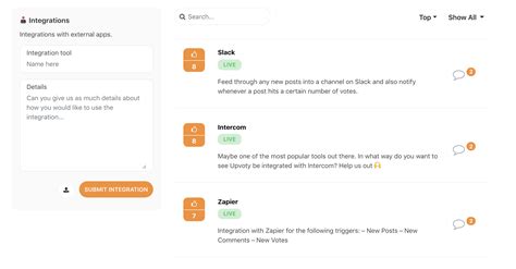 A Quick Guide To Introducing Third Party Integrations — Upvoty