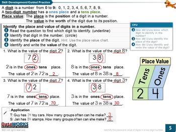 Identify The Place And Value Of Digits In A Number By Educeri TPT