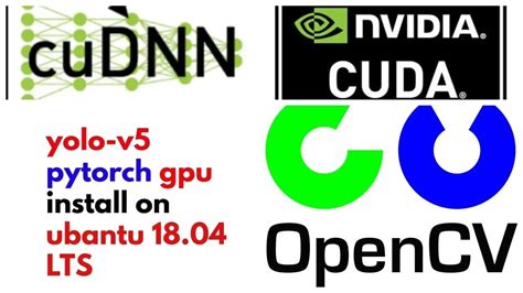 install yolov3 yolov4 yolov5 pytorch opencv cuda compiled gpu multi