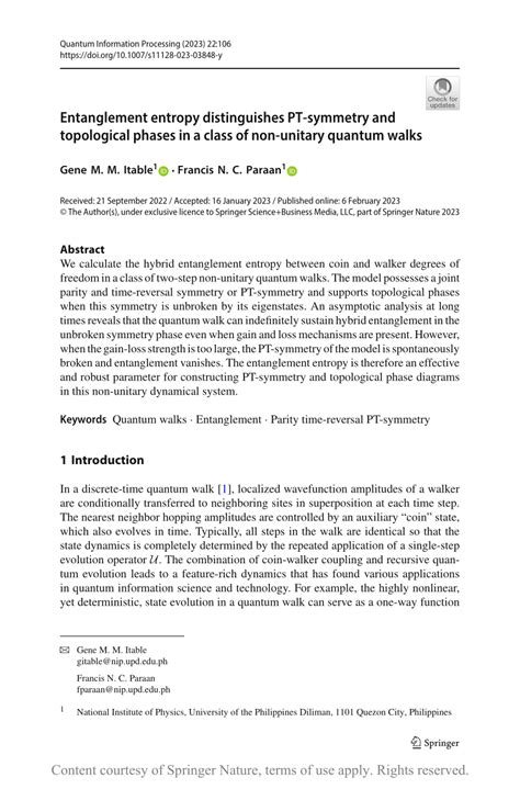 Entanglement Entropy Distinguishes Pt Symmetry And Topological Phases In A Class Of Non Unitary