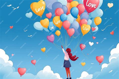 Premium Photo Elevate Selflove Vector Illustration Of Releasing