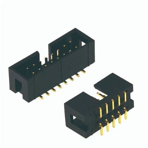 Terminal Block Auto Parts 20mm Box Header Dip Type Smt Connector