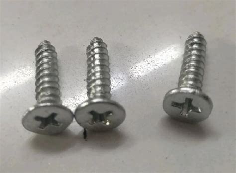 Stainless Steel Full Thread Self Tapping Screw Size 19mm Length At