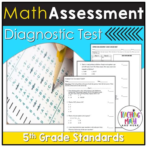 5th Grade Math Test Prep Review Worksheets Library