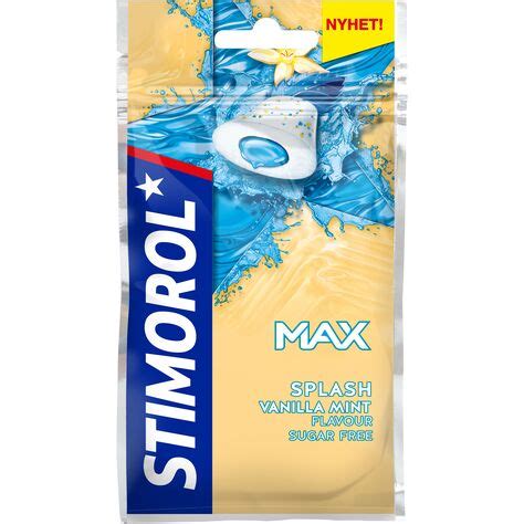 Buy Stimorol Max Vanilla Mint Chewing Gum SUGAR FREE From Sweden Online ...