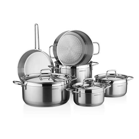 Alfa Plus Couscous 10 Pcs Cookware Set Korkmaz Mauritius