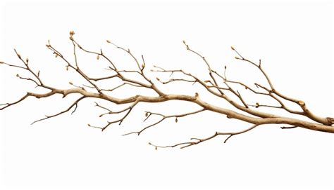 premium ai image twig in side view