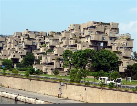 Habitat 67 Moshe Safdie Expo 67 Montreal Modular Building Building