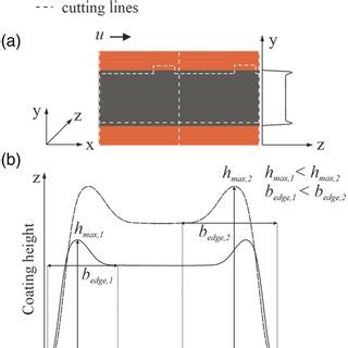 Schematic Illustration Of A Exemplary Electrode Cutting And B Edge Download Scientific Diagram