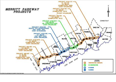 Dot Plans Hearing On 85m ‘final Project On Merritt Parkway