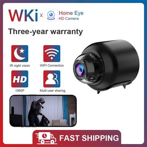 1080p Hd Wifi Mini Camerapinhole Camera Hidden Spyindoor Spy Camera