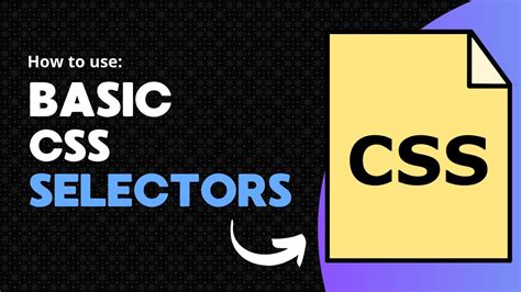 🚀 Css Basics Understanding Basic Css Selectors Type Class And Id Youtube