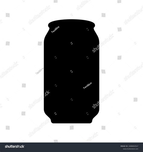 Soda Or Beer Aluminium Can Icon Shape Royalty Free Stock Vector 2408002517