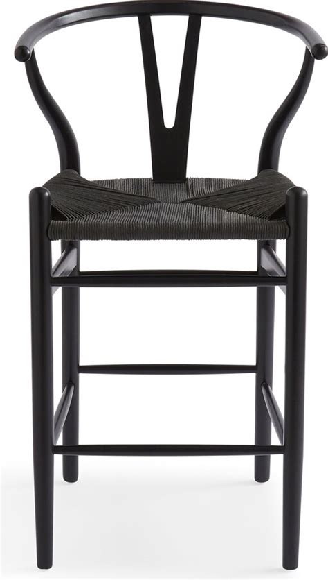Dunelm Lara Bar Stool Beech Wood Black Shopstyle