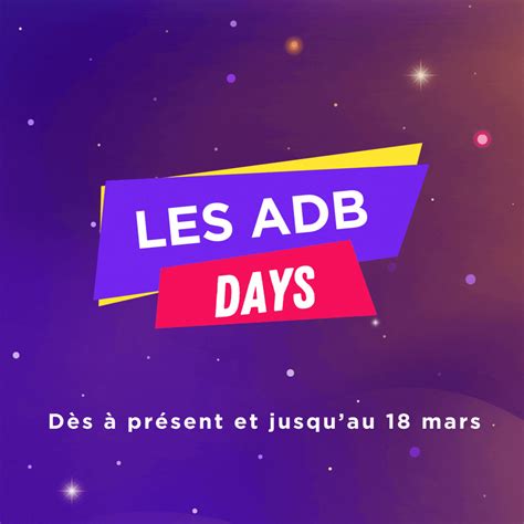 Nos Adb Days Sont De Retour Entreprises Collectivités Associations