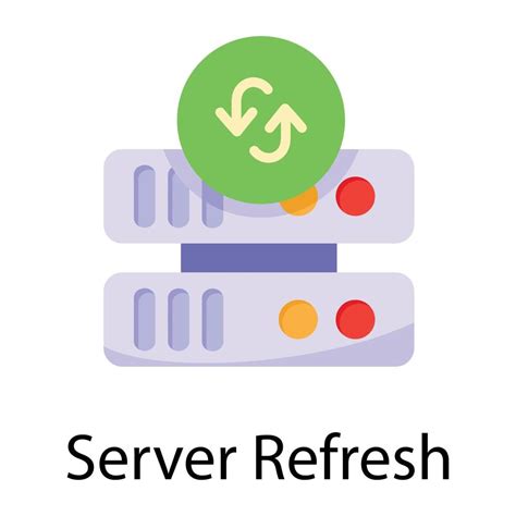 Trendy Server Refresh 17772367 Vector Art At Vecteezy