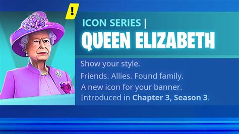 The Queen Gets A Fortnite Skin 👑 🇬🇧 Youtube