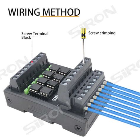 Siron Y315 Y316 Y317 Optical Coupling 24v Dc Solid State Relay Module