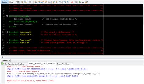 Microcontroller Can T Compile Program For PIC Because Of A Define Statement Electrical