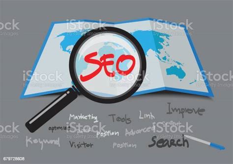 Seo 검색 엔진 최적화입니다 벡터 일러스트 레이 션 0명에 대한 스톡 벡터 아트 및 기타 이미지 0명 개념과 주제 개발 Istock