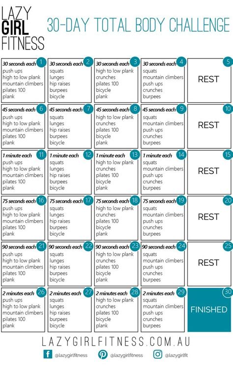 Pin En Body Fitness Workouts