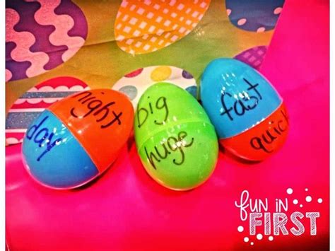 Educating With Easter Eggs Easter Eggs Plastic Easter Eggs Easter