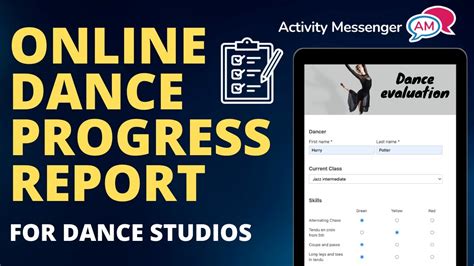 Online Dance Progress Report Youtube