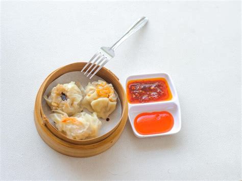 Premium Photo Spicy Dim Sum Sauce