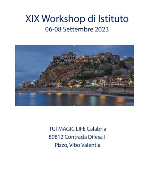 Xix Workshop Icar Icar