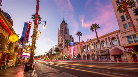 할리우드 관광지도